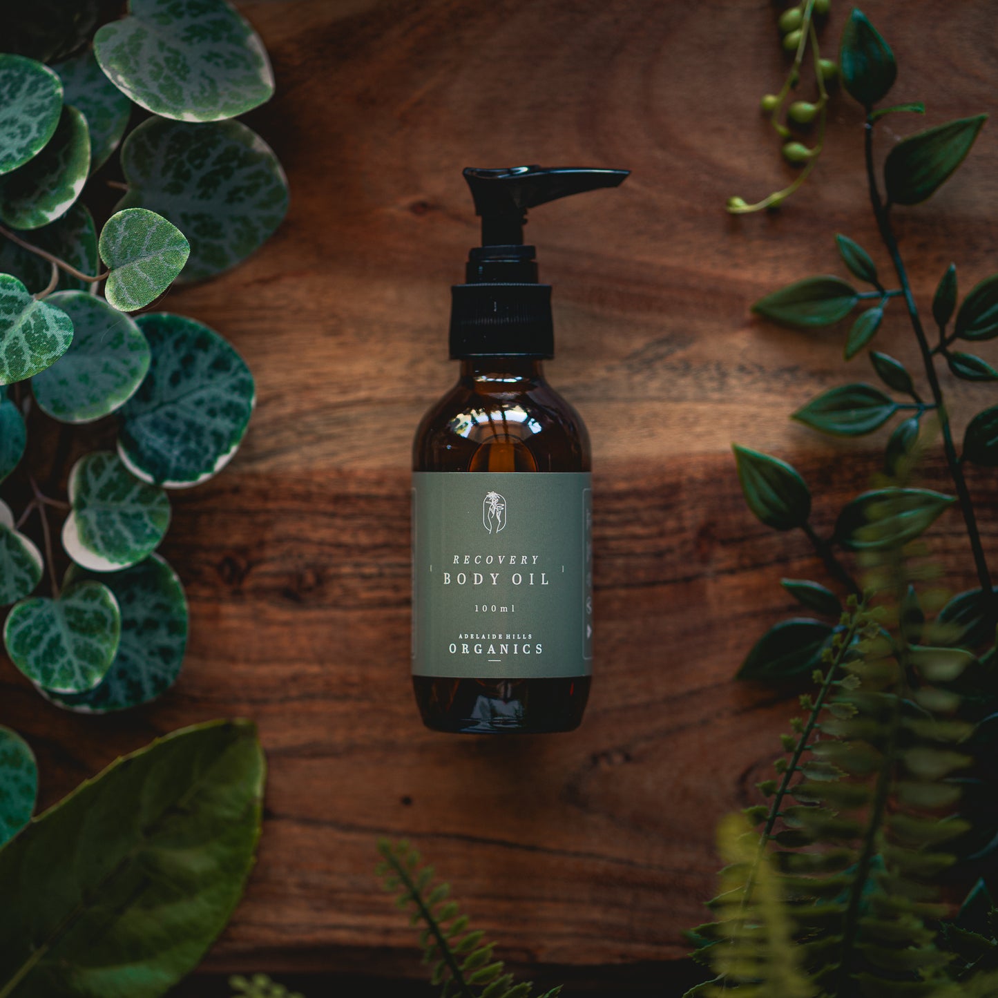 Recovery Body Oil 100ml - Organic Soothing & Nourishing Formula ...