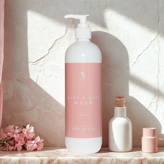 Organic Hand & Body Wash 500ml - Natural & Organic Hand & Body Wash ...